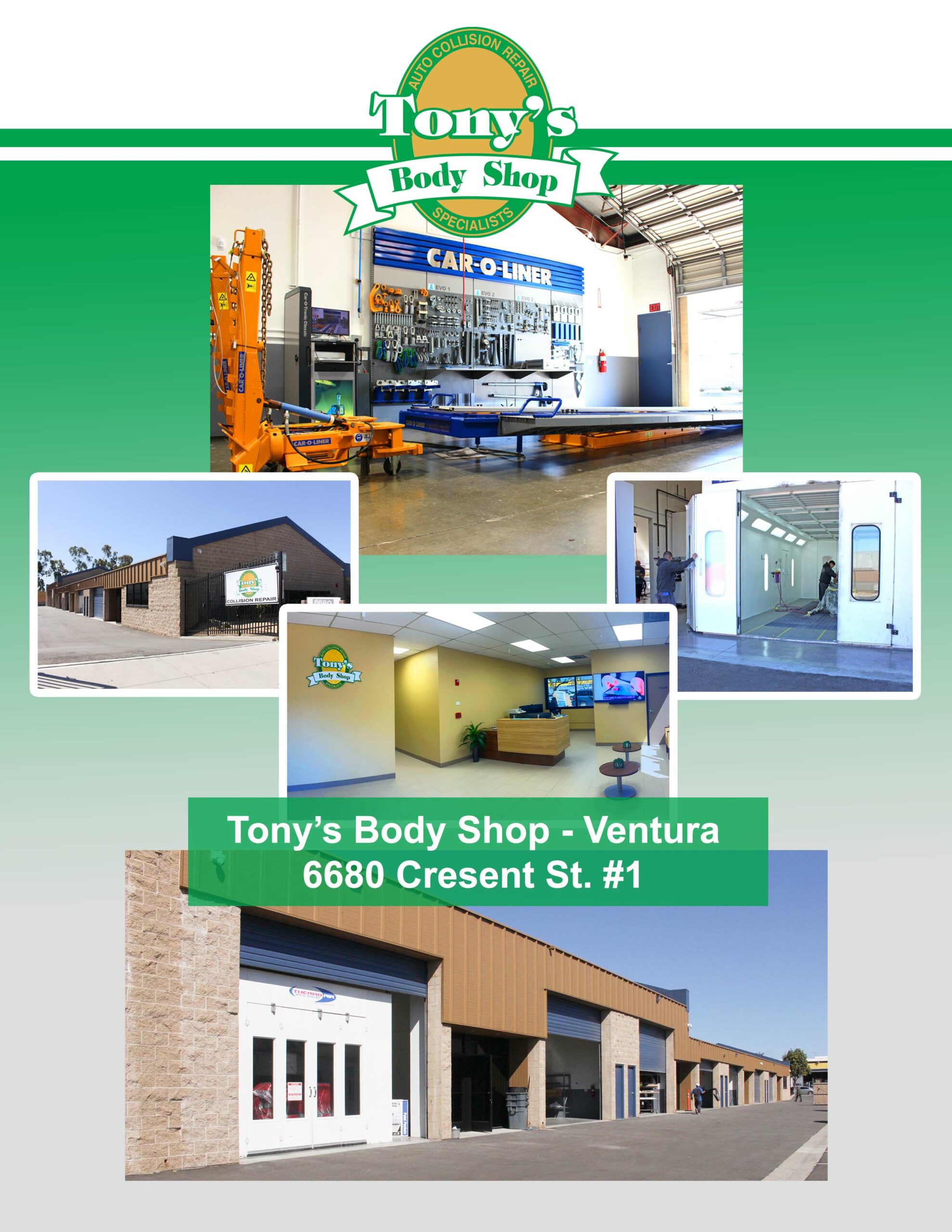 Auto Body Shop Ventura - Tony's Body Shop